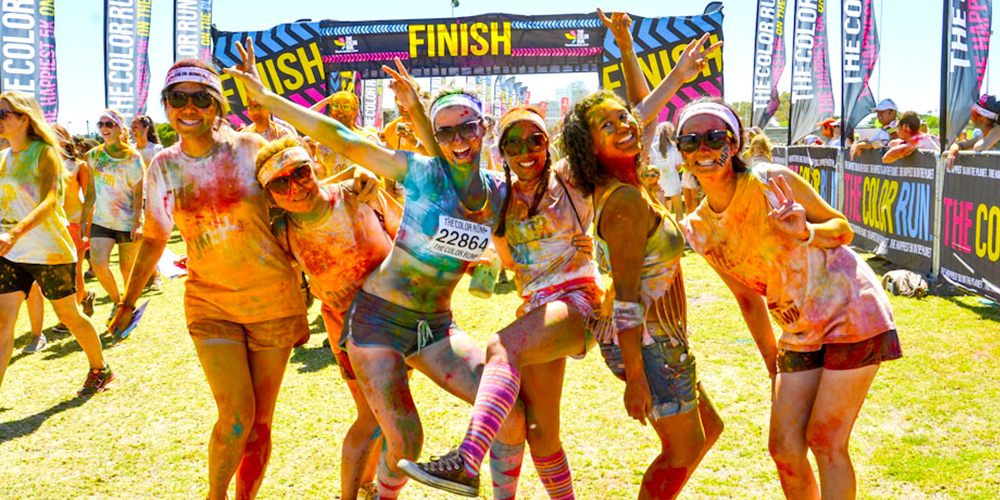 Wayne Highlands School District Color Fun Run